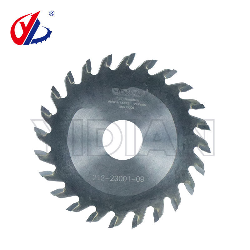 98x2.4/1.5x22 Saw Spare Parts 24 Tooth Tct Blade Woodworking Machinery ...