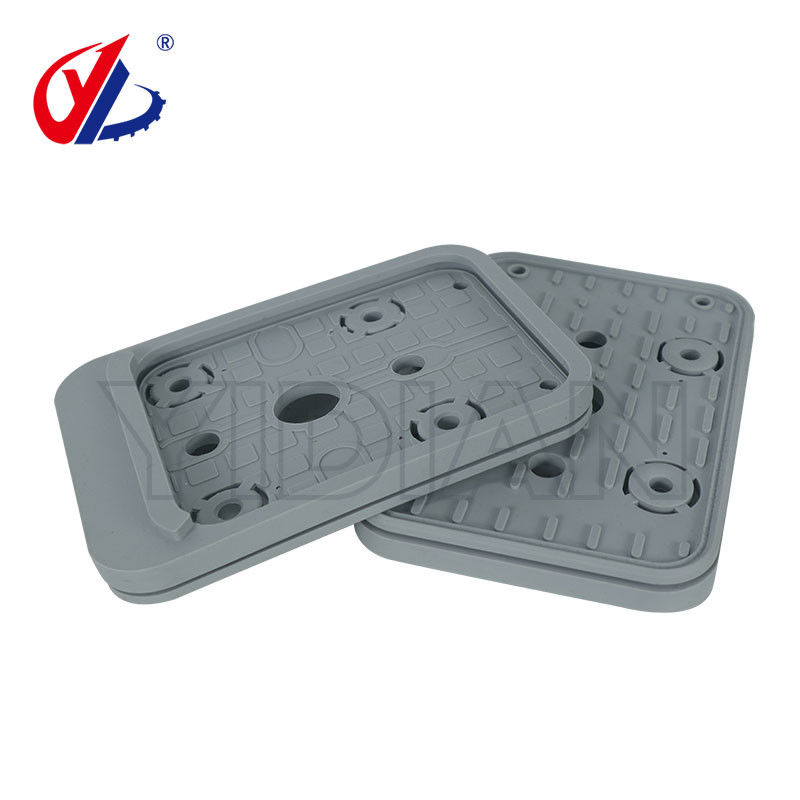 160*115*17mm Upper Suction Plates Rubber Pads With Step For Precision ...