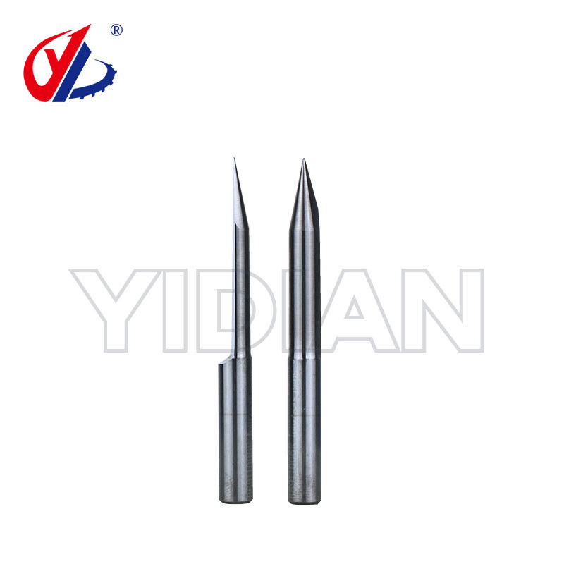 Flat Bottom Angle Engraving Cutter with Conical Tip V Bit, 4mm, 6mm, 3 ...
