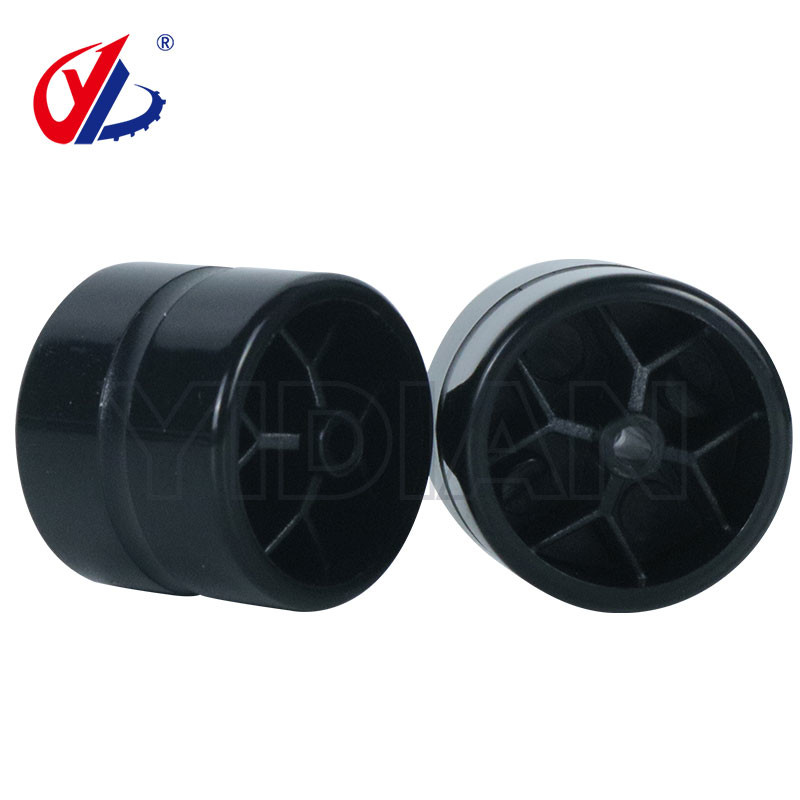 Edgebander Bracket Roller / Edge Banding Machine Plastic Wheel 28*3*26mm