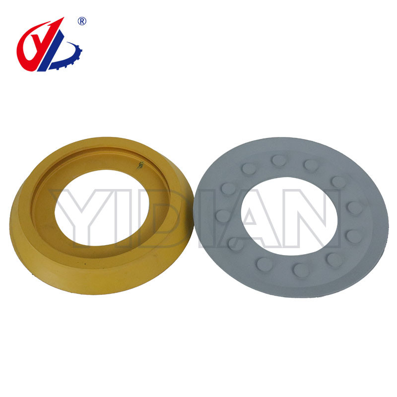109X54X18mm Round Vacuum Suction Cup Cover Rubber Plate Woodworking ...