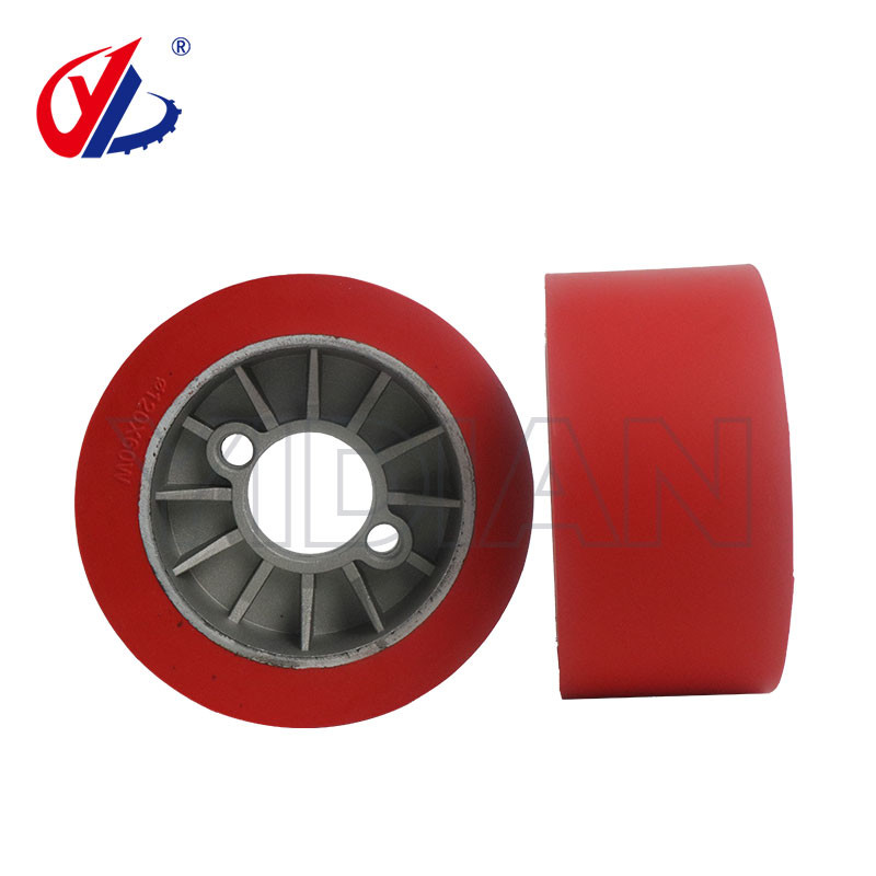 Power Feerder Rubber Rollers Pressure Wheels / Power Feeder Spares 120* ...