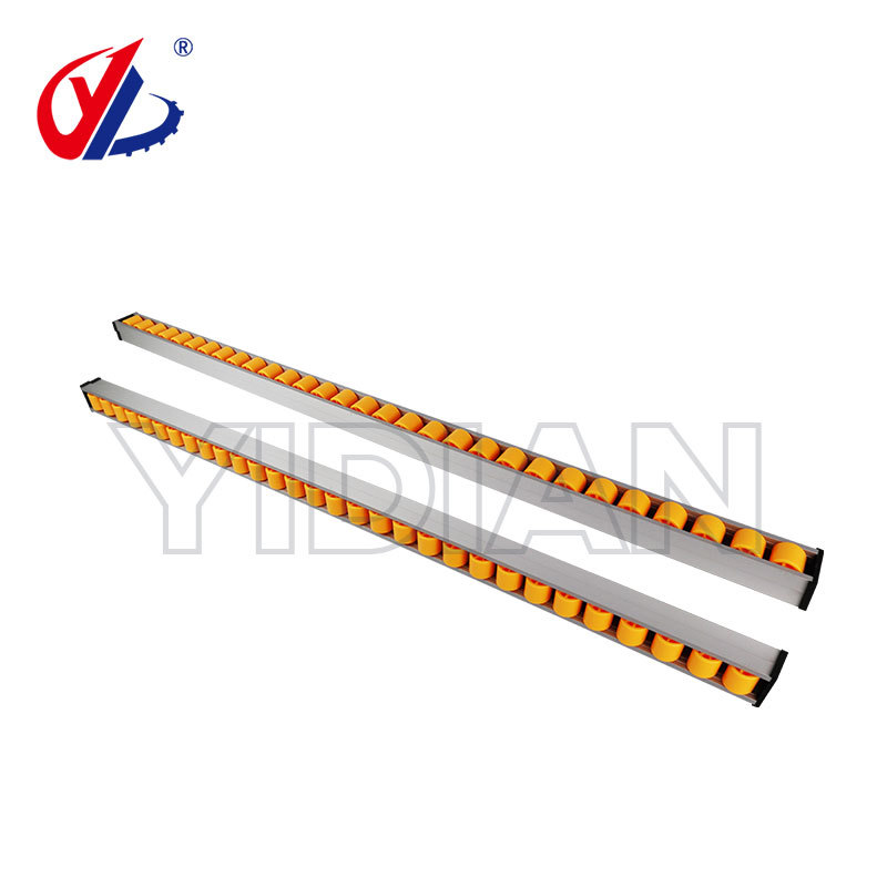 Aluminum Roller Track for Edgebanding Machines with Plastic Rollers