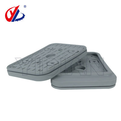 160*115*17mm Upper Suction Plates Rubber Pads With Step For Precision ...