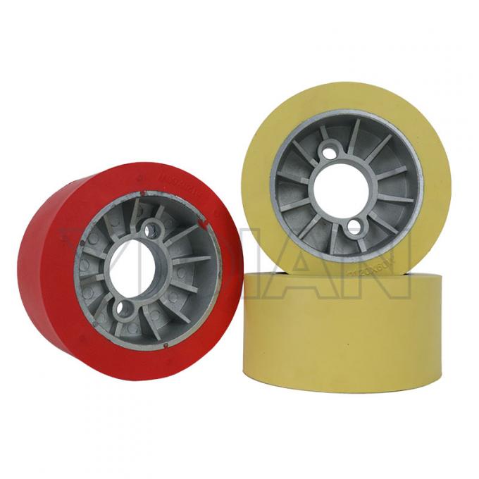 120*35*60mm Power Feeder Parts Press Wheel Rubber Feeding Wheels For ...